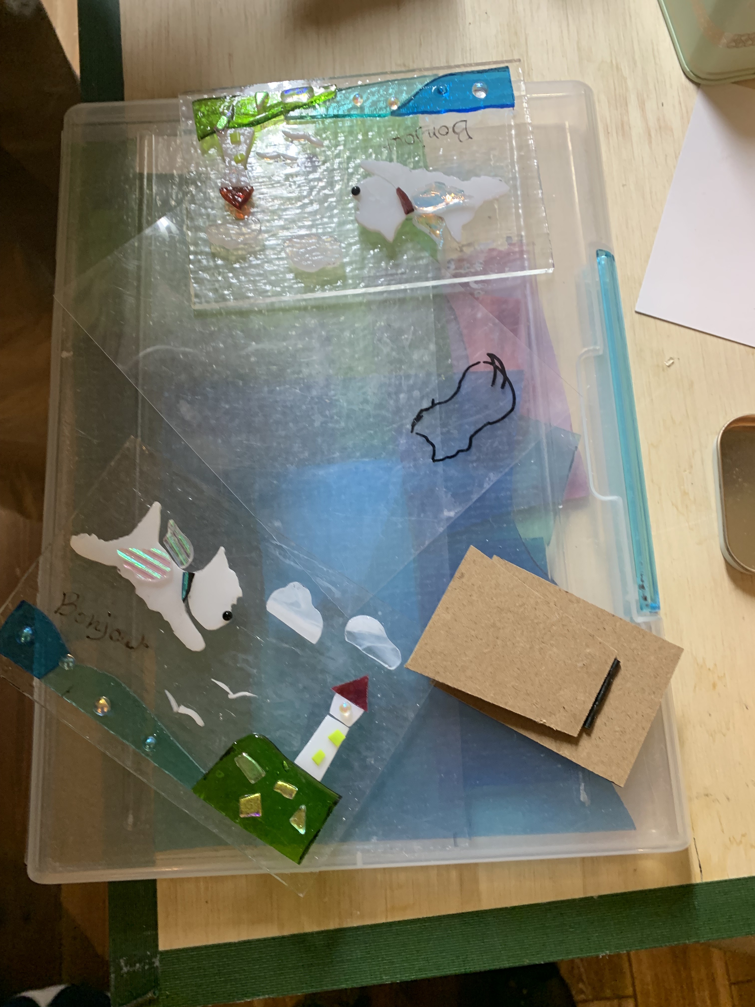 5／17(土) 雨 午前午後お教室: ガラス工房Hiro｜松戸市 ステンドグラス教室 アトリエ